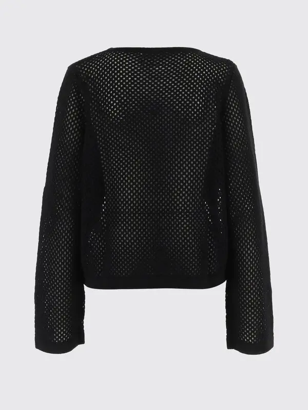 ALLUDE Pullover Sweater - Black