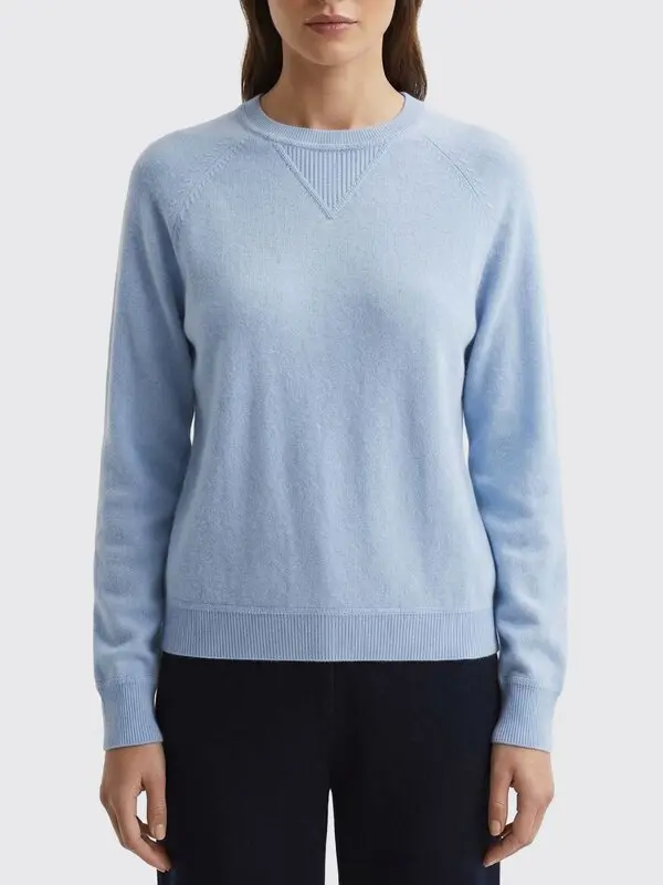 ALLUDE Pullover Sweater - Blue 1