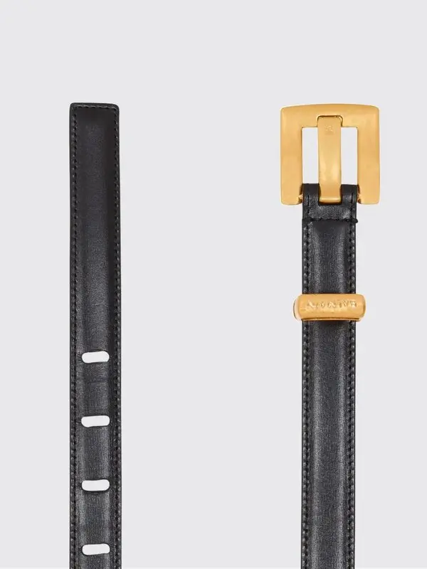 Balmain Leather Belt - Black