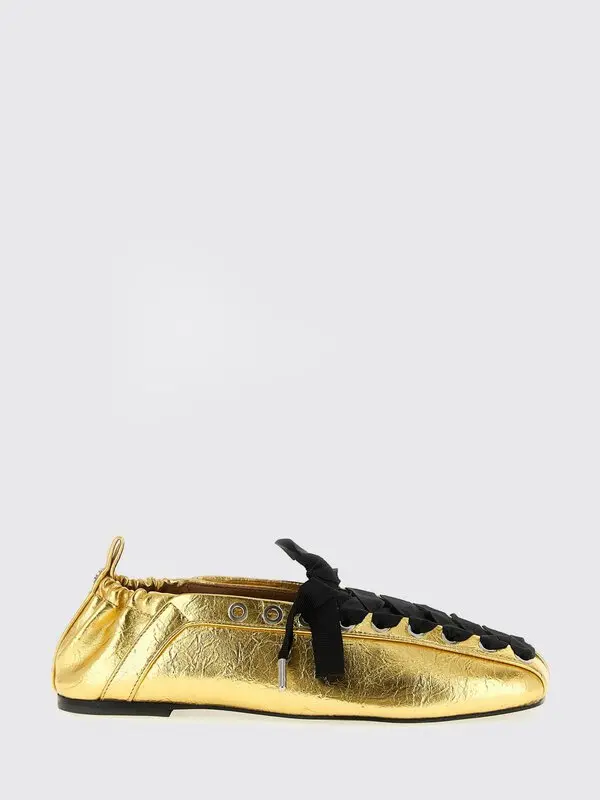 GANNI Ballet Flat - Gold