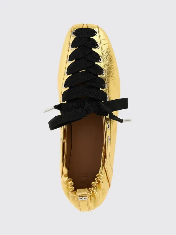GANNI Ballet Flat - Gold