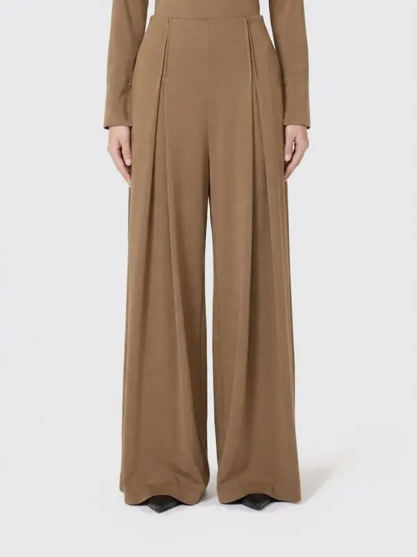 Max Mara Wide Leg Trousers - Brown