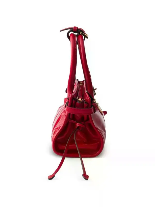 Prada Mini Bonnie Leather Tote Bag