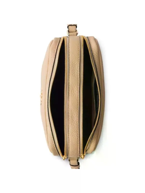 Prada Small Leather Shoulder Bag - Neutrals