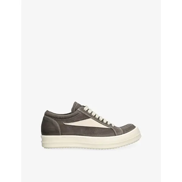 Rick Owens Suede Low Top Trainers