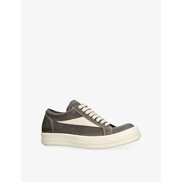 Rick Owens Suede Low Top Trainers