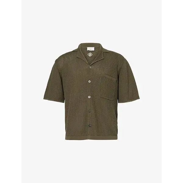 CHE El Junco Textured Cotton-knit Shirt