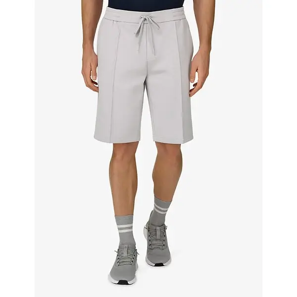 Boggi Milano Elasticated-waist Cotton-blend Bermuda Shorts