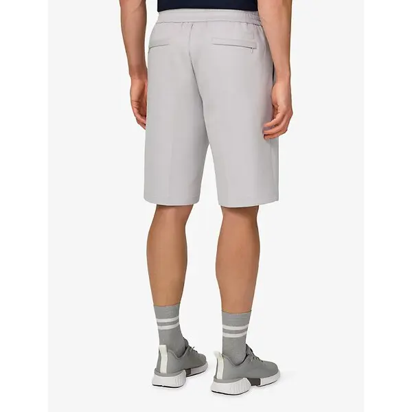 Boggi Milano Elasticated-waist Cotton-blend Bermuda Shorts