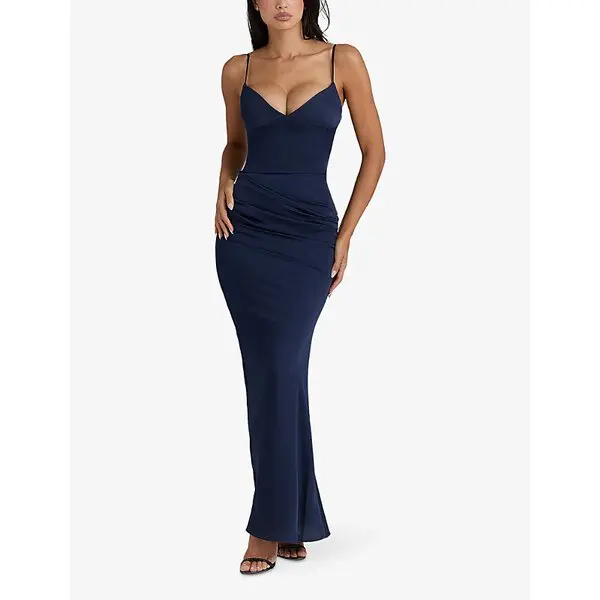 house of cb floor length dress House Of CB Persephone Strapless Corset Dress main image 1