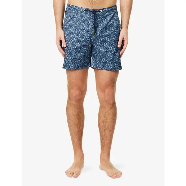 Orlebar Brown Bulldog Drawcord Swim Shorts - Night Iris