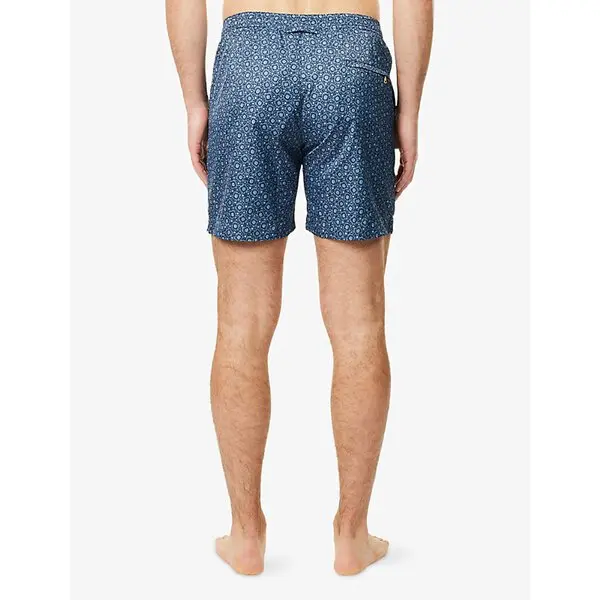 Orlebar Brown Bulldog Drawcord Swim Shorts - Night Iris