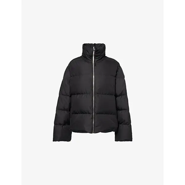 RICK OWENS X MONCLER Cyclopic High-neck Shell-down Jacket