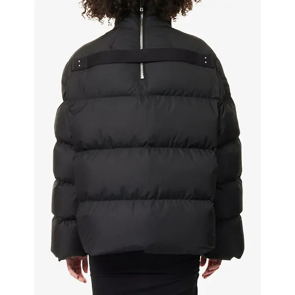 RICK OWENS X MONCLER Cyclopic High-neck Shell-down Jacket