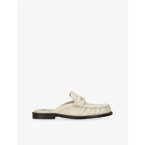 Burberry Cadet Leather Mules