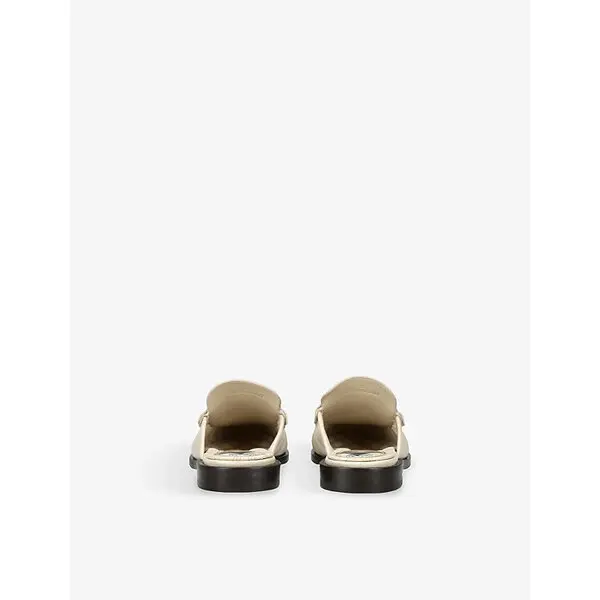 Burberry Cadet Leather Mules