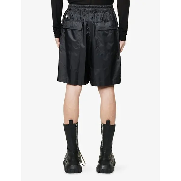 RICK OWENS X MONCLER Shell Shorts - Black