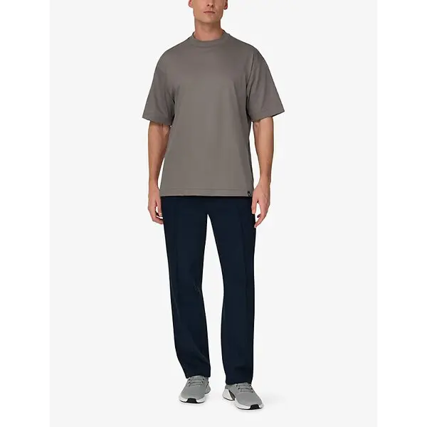 Boggi Milano S.cafè® Yarn Tech Cotton-jersey T-shirt - Mud