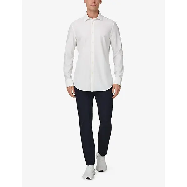 Boggi Milano Slim-fit Stretch-nylon Shirt Xxl