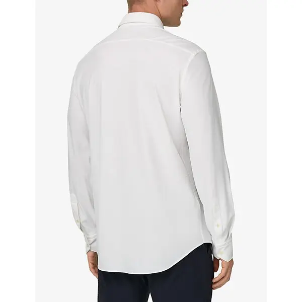Boggi Milano Slim-fit Stretch-nylon Shirt Xxl