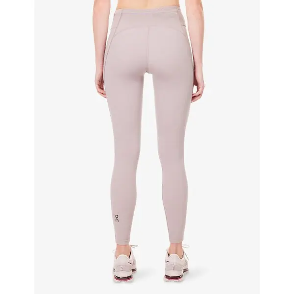 On Performance Tights High-rise Gym Leggings - Purple