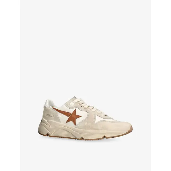 GOLDEN GOOSE Running Sole Leather Trainers