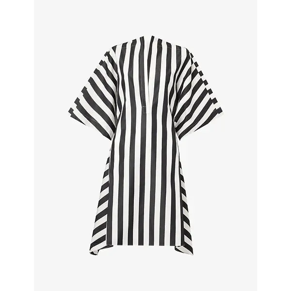 Jacquemus Striped Cotton And Silk Tunic