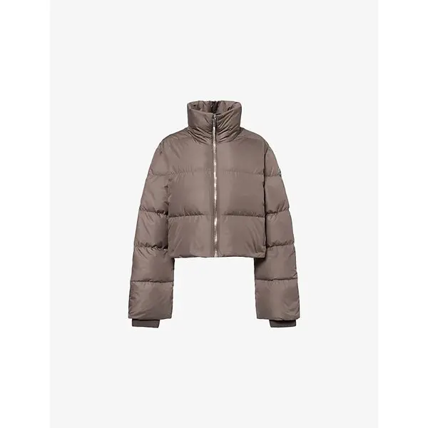 RICK OWENS X MONCLER Cropped Cyclopic Shell-down Jacket