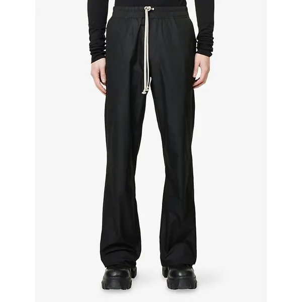 RICK OWENS X MONCLER Moncler X Rick Owens Drawstring Straight-leg Shell Trousers