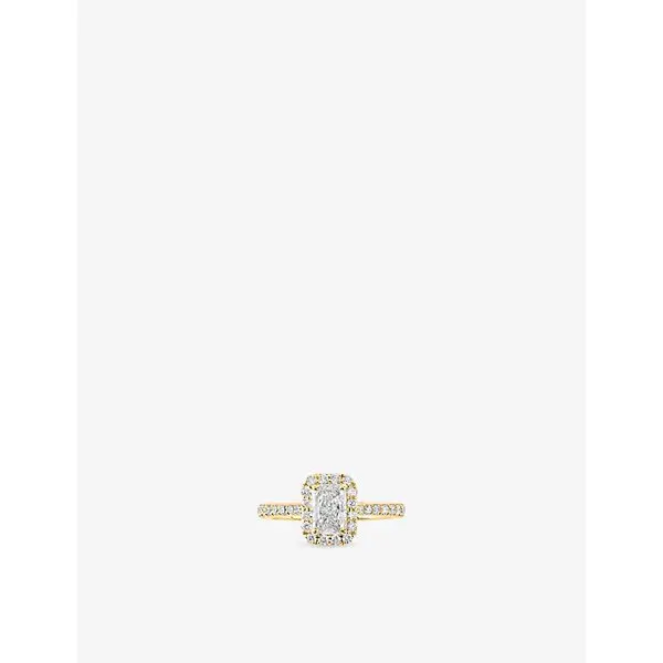 THE DIAMOND LAB Diamond Lab 18ct 1.65ct Lab-grown Diamond Ring - Yellow Gold
