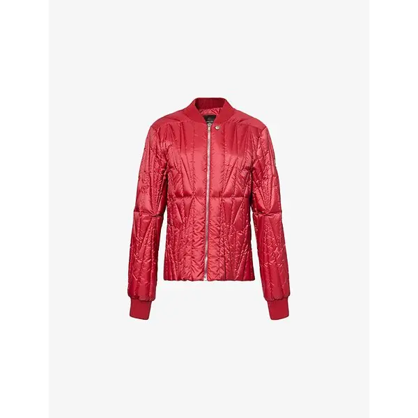 RICK OWENS X MONCLER Moncler X Rick Owens Padded Shell-down Jacket - Carnelian
