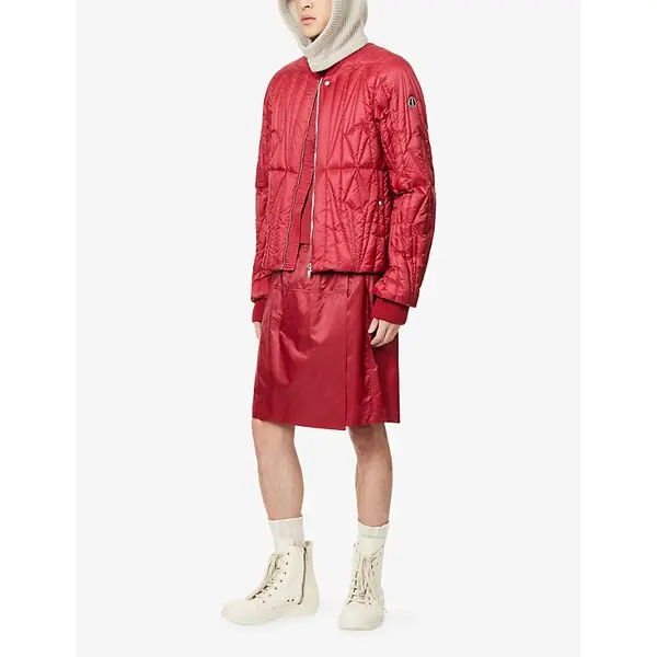 RICK OWENS X MONCLER Moncler X Rick Owens Padded Shell-down Jacket - Carnelian