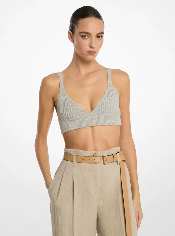 Michael Kors Cashmere Bra - Grey