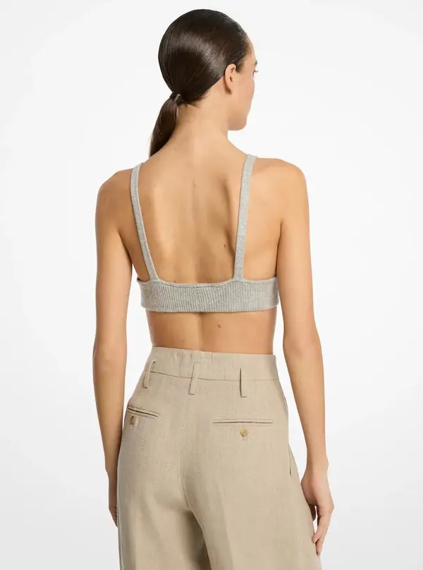 Michael Kors Cashmere Bra - Grey