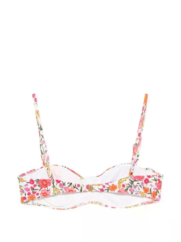 Farm Rio Banana-print Underwire Bikini Top