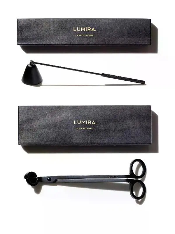 LUMIRA Metal Candle Accessory Set - Black
