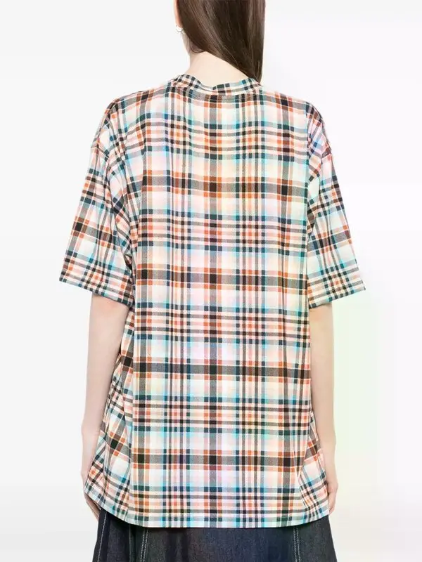 PENULTIMATE Plaid Graphic T-shirt
