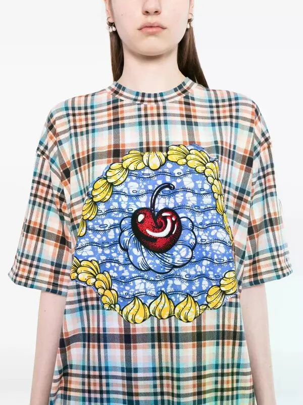 PENULTIMATE Plaid Graphic T-shirt