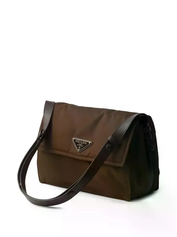Prada Padded Shoulder Bag - Brown