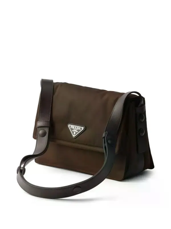Prada Small Traveller Padded Shoulder Bag