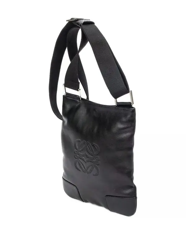 Loewe Flat Anagram Leather Crossbody Bag