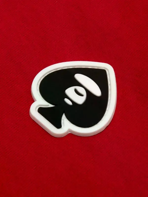 AAPE BY *A BATHING APE Logo-patch T-shirt - Red
