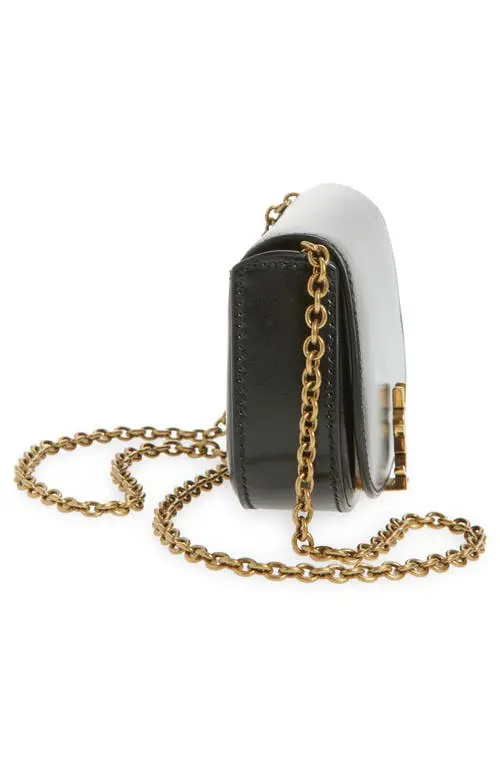 Saint Laurent Mini Cassandre Leather Bucket Bag