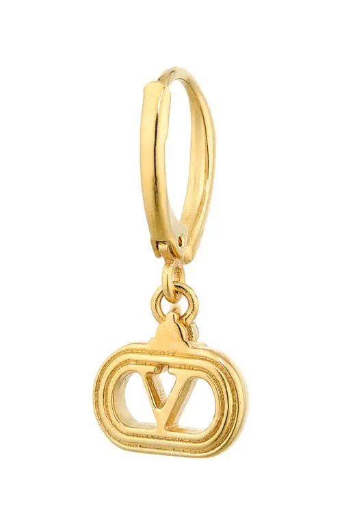 Valentino Garavani Ovalette Vlogo Drop Earrings