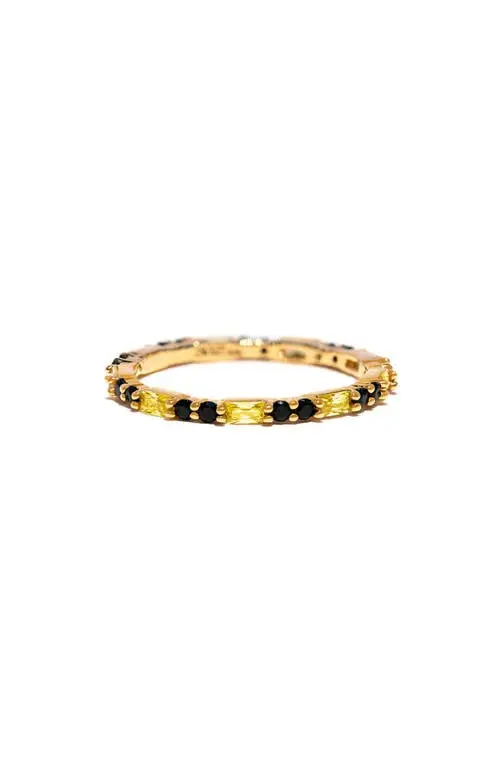 GIRLS CREW X Harry Potter House Band Ring - Gold/hufflepuff
