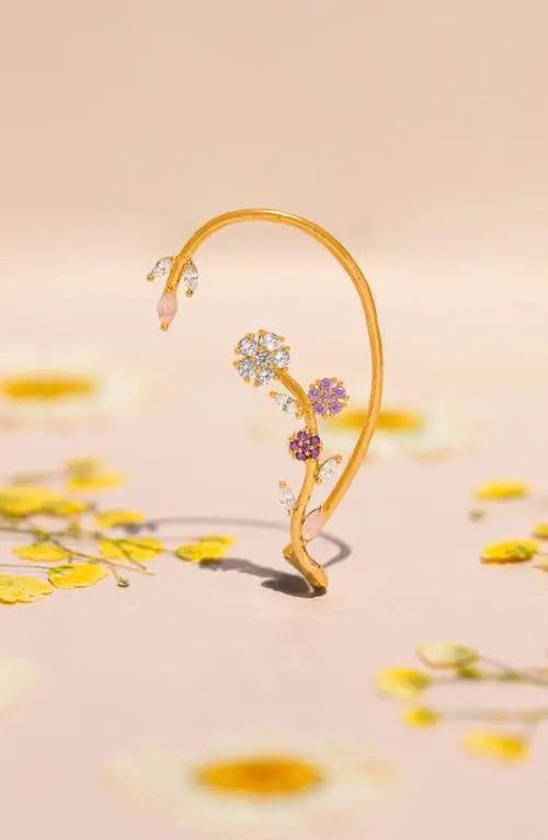 GIRLS CREW Island Bloom Ear Cuff
