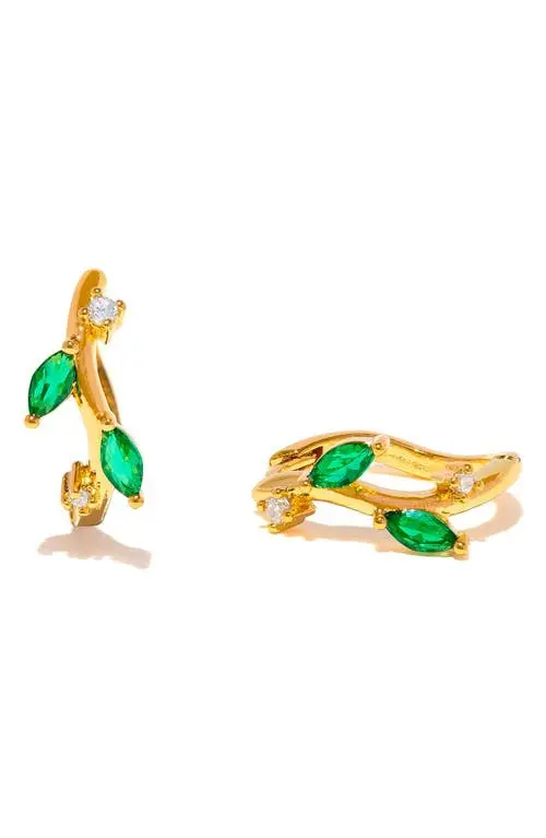 GIRLS CREW Morning Dew Huggie Hoop Earrings