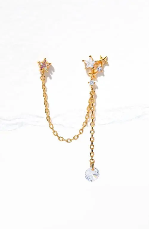GIRLS CREW Star Crossed Lover Single Drop Earring