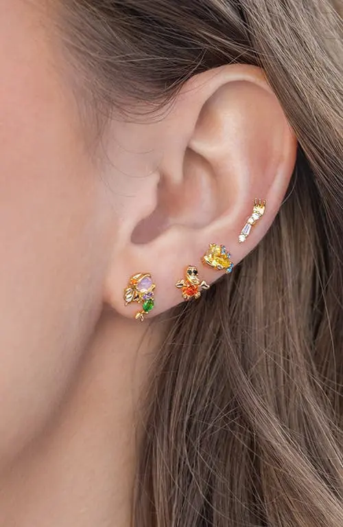GIRLS CREW Disney Little Mermaid Stud Earrings Set