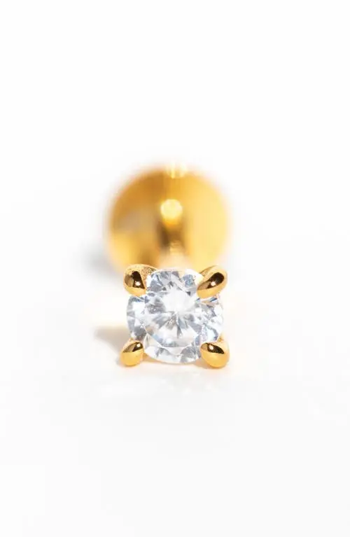 GIRLS CREW Dainty Brilliance Flat Back Earring